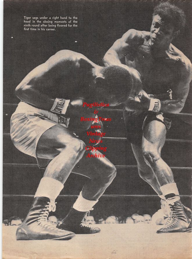 Boxing News Clipping #1412 - Emile Griffith vs. Dick Tiger, Giulio ...