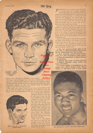 Boxing News Clipping #177 - Freddie "Red" Cochrane, Billy Soose, Bob ...