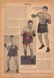 Boxing News Clipping #177 - Freddie "Red" Cochrane, Billy Soose, Bob ...