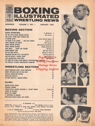 Boxing News Clipping #1798 - Joey Giardello, Sonny Liston, Leach Cross ...