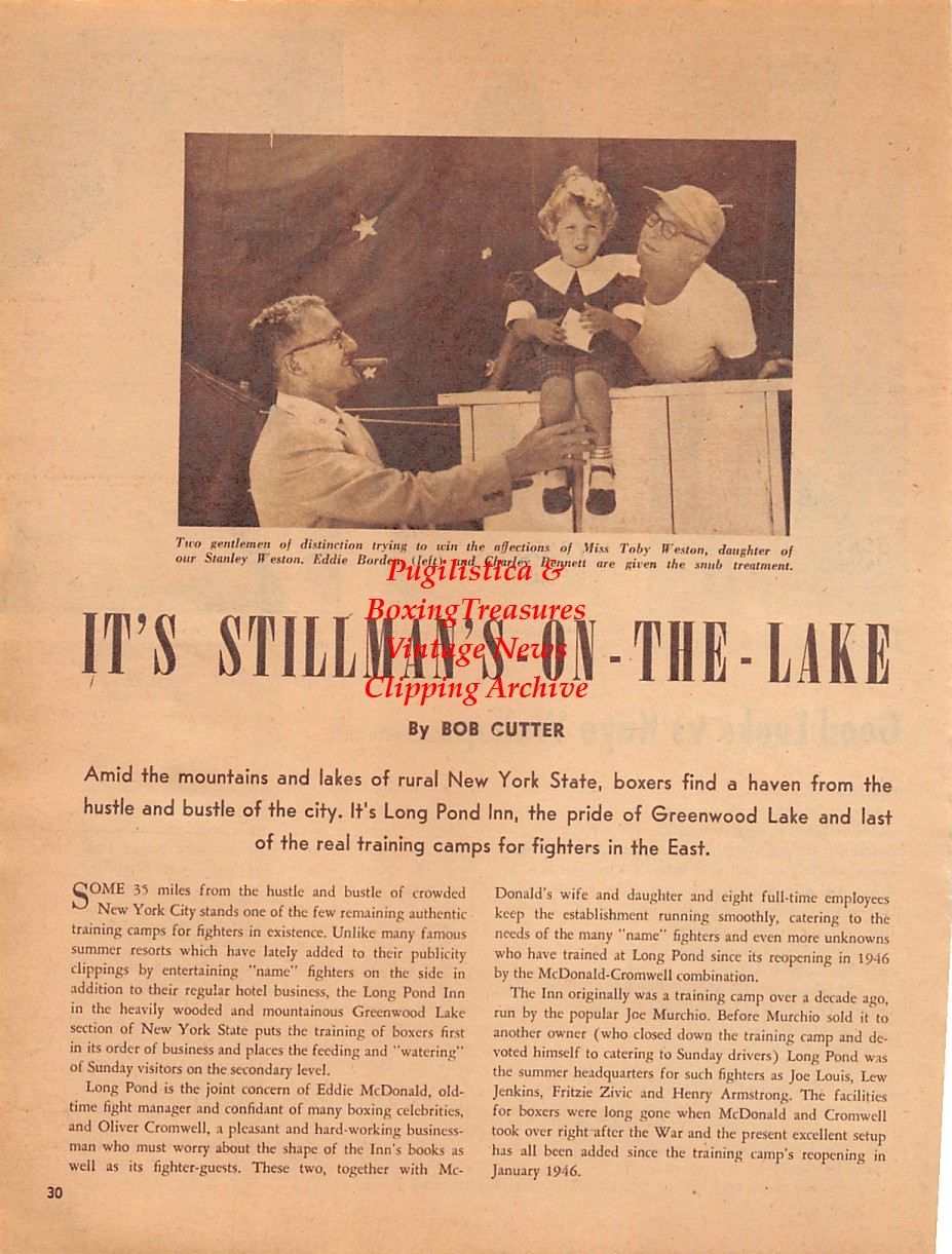 Boxing News Clipping #2035 - Tony Janiro, Chico Vejar, Jimmy Herring ...