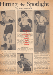 Boxing News Clipping #547 - Paul Midiri, Jackie Lyons, Paddy DeMarco ...
