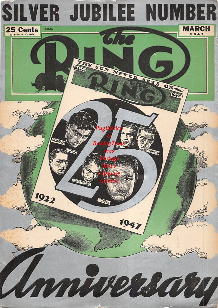 Boxing News Clipping #573 - Jack Dempsey, Benny Leonard, Henry ...