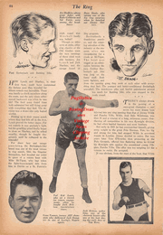 Boxing News Clipping #586 - Ace Hudkins, Dave Shade, Ted Kid Lewis ...