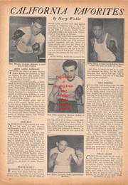 Boxing News Clipping #707 - Nick Moreno, Nolan Sharp, Nick Diaz, Baby Gonzales, Bruce Woodcock ...