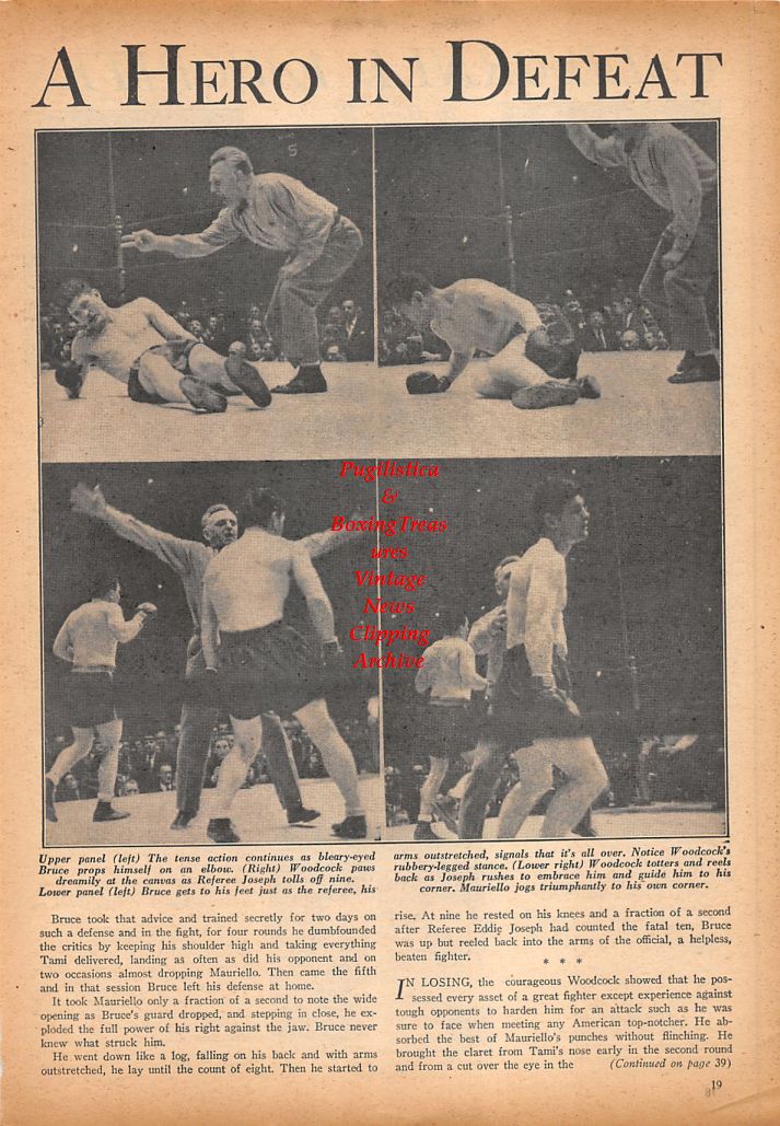 Boxing News Clipping #707 - Nick Moreno, Nolan Sharp, Nick Diaz, Baby Gonzales, Bruce Woodcock ...