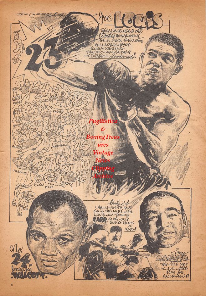 Joe Louis Drawing