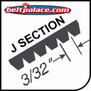 J Section Poly-V Ribbed Belts, Micro V Belts, Bando Rib Ace, Thermoid Poly V, Browning Poly V ...