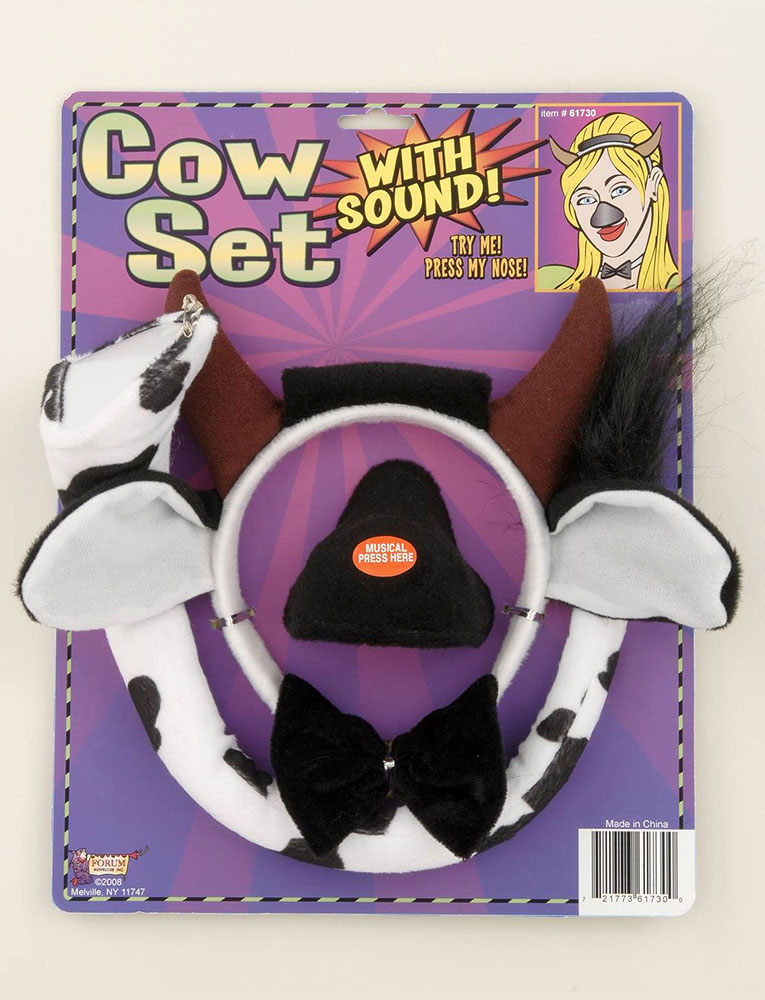 Cow Costume Kit - Candy Apple Costumes - Christmas Pageant Costumes