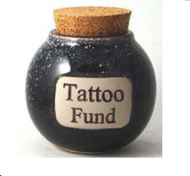 Tatoo Fund Money Jar