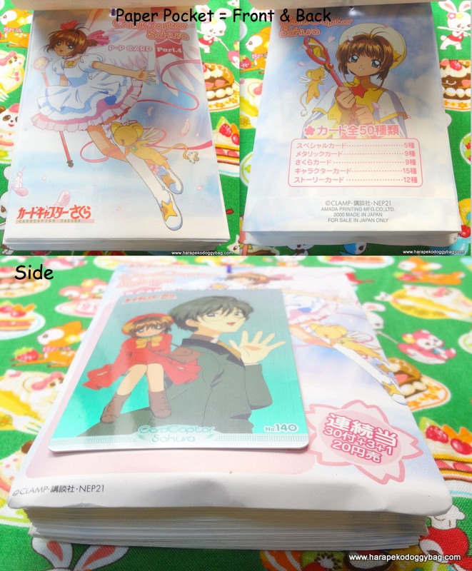 japanese anime, trading cards, cardcaptor sakura, regular, amada, 2000 ...