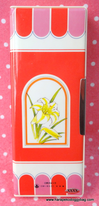 vintage, japanese stationery, retro, red, pencil case, stationery ...