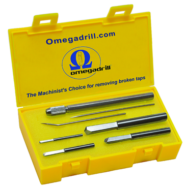 Omega Drill 7 Piece Carbide Tap Removal Set OD-SET1
