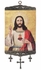 Sacred Heart of Jesus, Textile Art Tapestry Icon Banner Large - at Holy ...