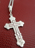 Sterling Silver (925) Orthodox Crosses / Medals - at Holy Trinity Store