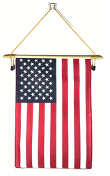 United States of America small little mini 4"x 6" stick flags, American ...