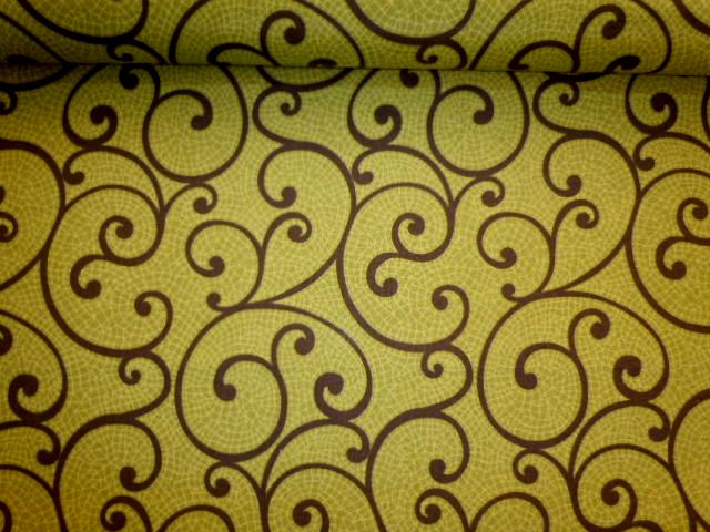 Indoor/Outdoor Fabric Pattern Grenada Scroll