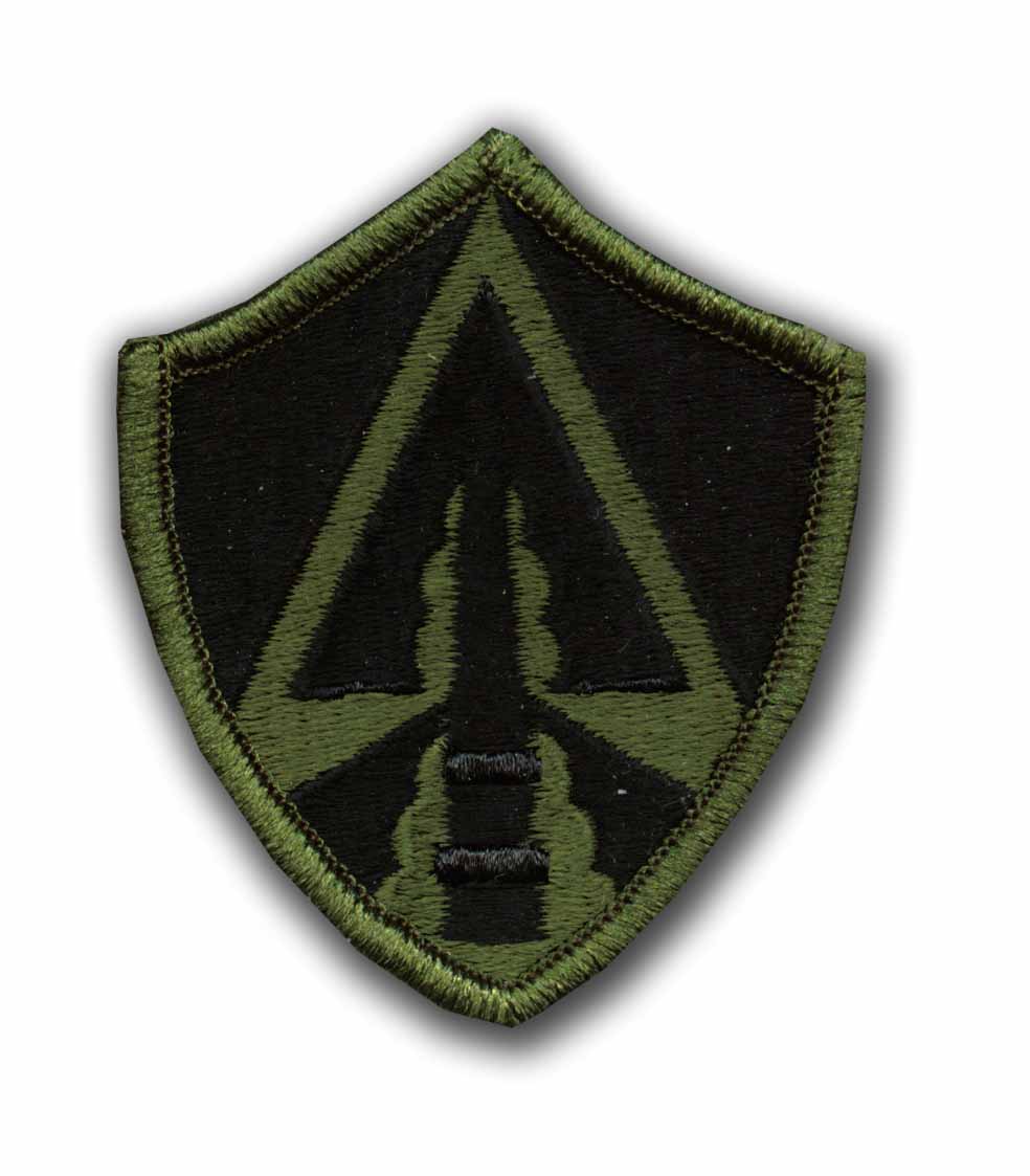 Army Space Command Subdued Military Patch