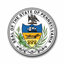 Pennsylvania State Seal 5.5" Vinyl Transfer Decal
