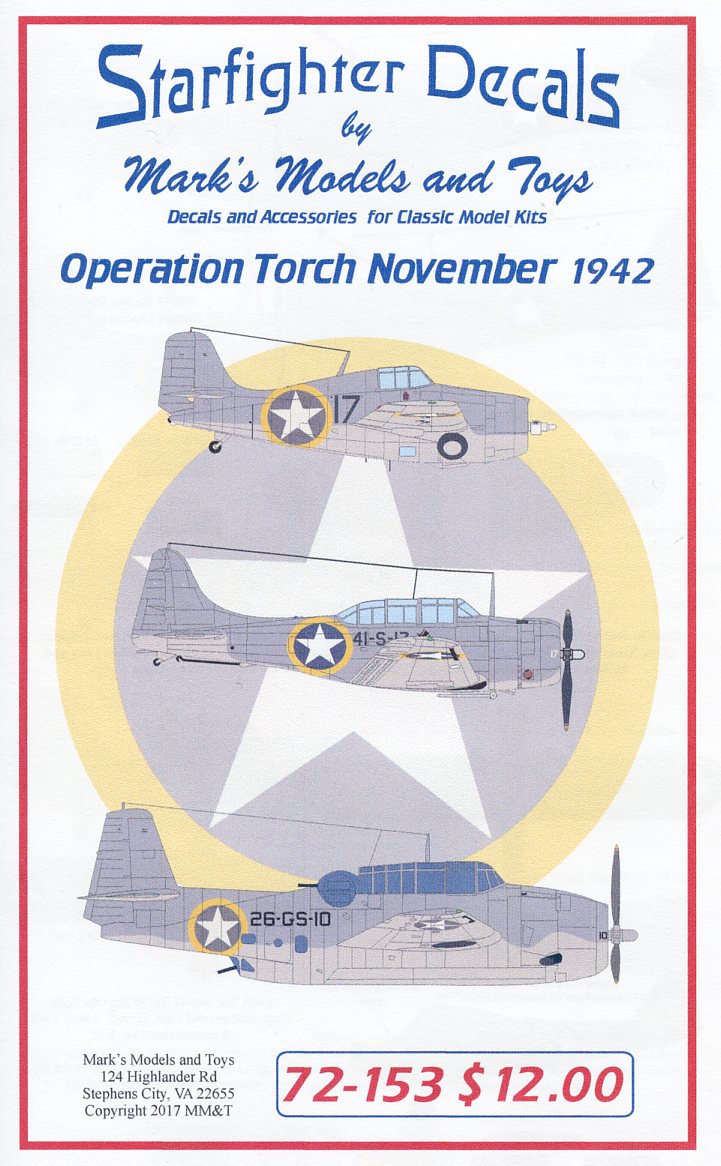 72-153 Operation Torch Carrier Aircraft