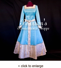 Brave Merida's Princess Dress Cosplay Costume