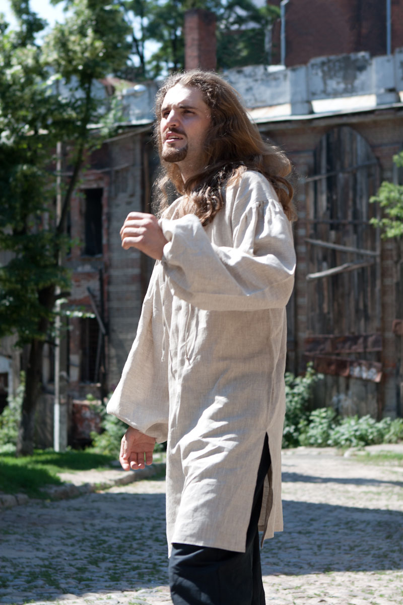 Flax Linen Medieval Undertunic