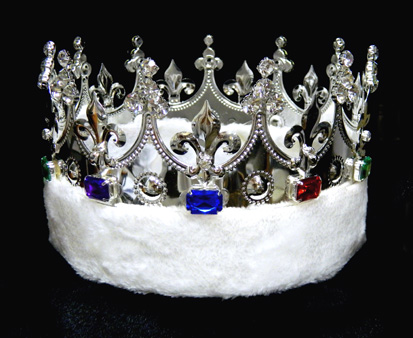 Kings Crown with Faux Fur