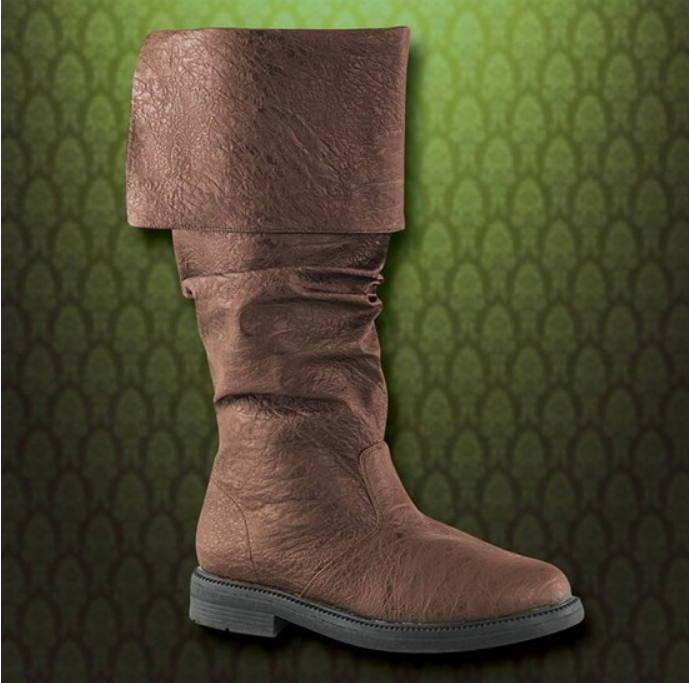 Journeyman REnaissance Cuffed Men's Knee High Boot