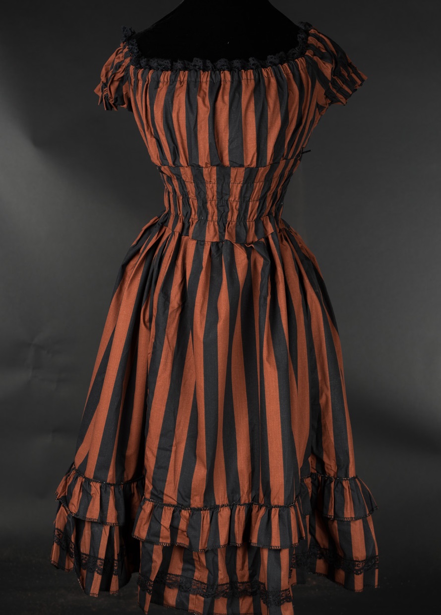 Striped Gothabilly Dress