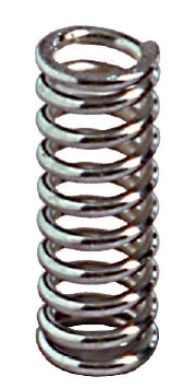 Weight Stack Spring 1" ID x 6" Long - Chrome Plated - For 1" Guide Rods