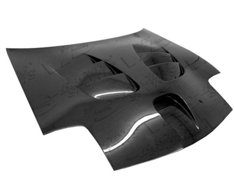 1993-1997 Mazda Rx-7 2Dr Fuzion Carbon Fiber Hood