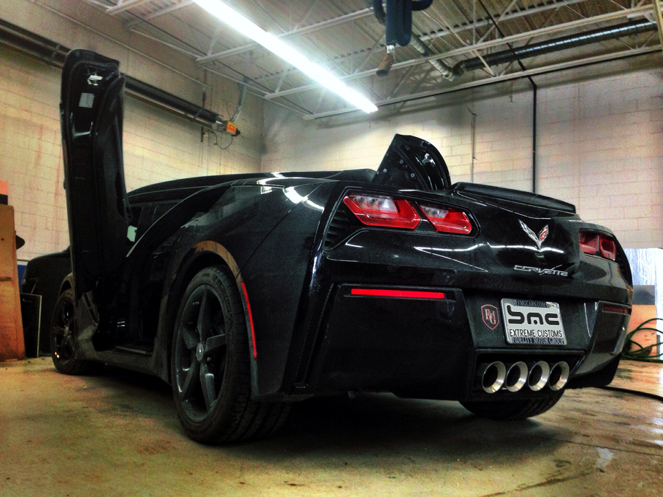 Corvette C7 Lambo Vertical Door Kit Chevrolet 2014-2019 VDCCHEVYCORC714