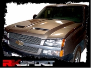 Silverado HD Hoods 2500 3500 Fiberglass Ram Air