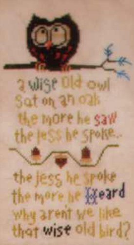 Wise Old Owl from Raise the Roof