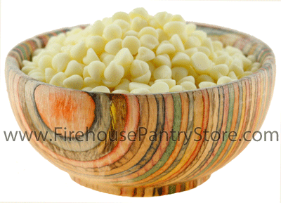 5 Pounds of White Chocolate Baking Morsels by Firehouse Flavors