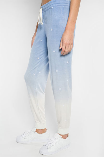 PJ Salvage Feelin' Blue Banded Pant : Think Her