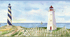 Coastal Lighthouse Wallpaper Border