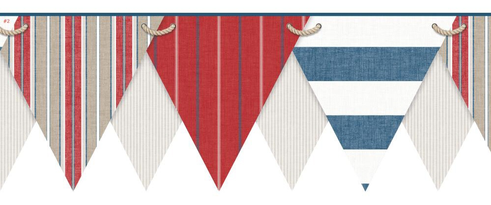 Nautical Stripes Wallpaper