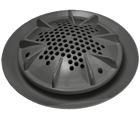 Pentair A&A Complete PDR2 10" Main Drain (Set of 2) - Gray #564771