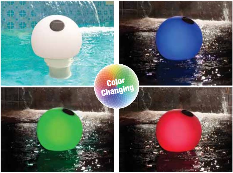 GAME 9002 Solar Color-Changing Globe Chlorinator