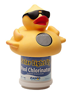 GAME Solar Light Up Duck Light Up Float Dispenser # 8002