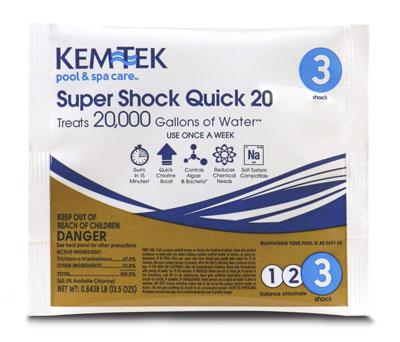 Kem-Tek Power 99 3in Chlorine Tablets 35lb Bucket