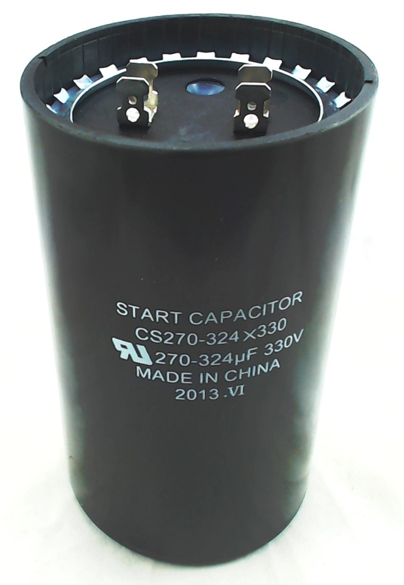 CS270-324X330 - Start Capacitor, Round, 270-324 Mfd., 330 Volt