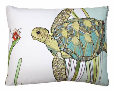 Sea Turtle Outdoor Pillow only $44.95 at Garden Fun