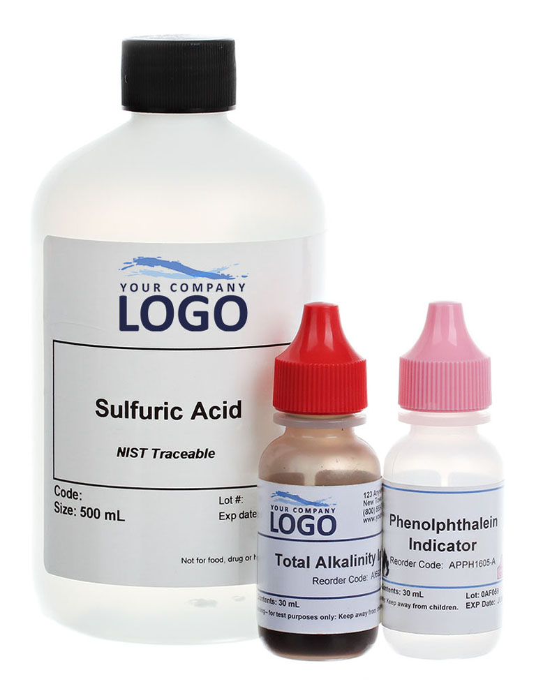 AquaPhoenix Alkalinity (P/T) Reagent Set (for buret titrations) - ALKRGT