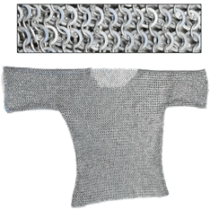 Chainmail Armor Hauberks and Shirts - Butted, Riveted, Aluminum