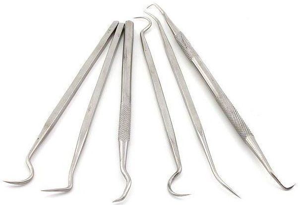 6 Piece Single & Double Ended Pick & Probe Set