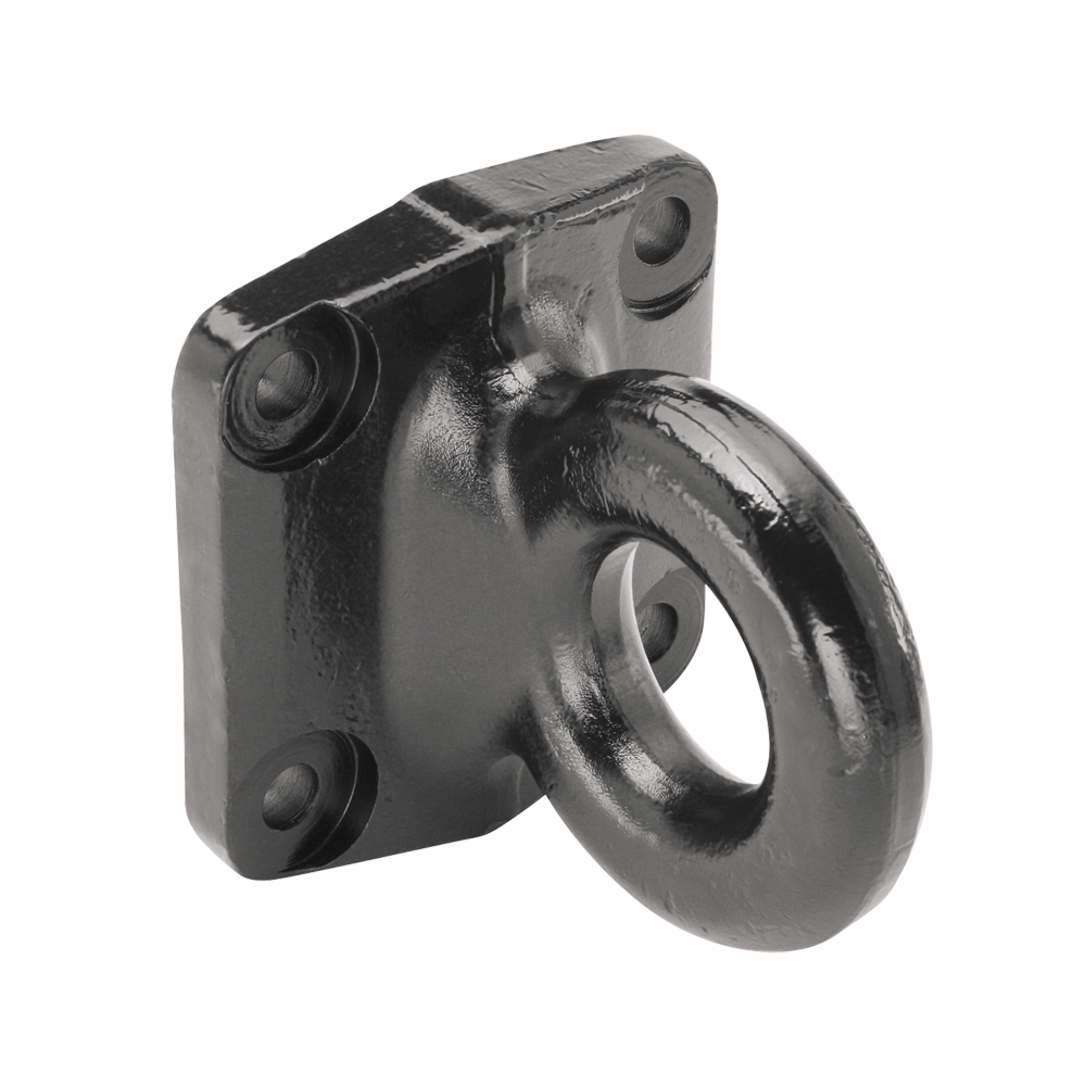 Lunette Ring, 2-1/2" Diameter with 4 Hole Base