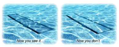 Pentair A&A AVSC Dual Suction Channel Drain with Light Gray Pebble Top ...