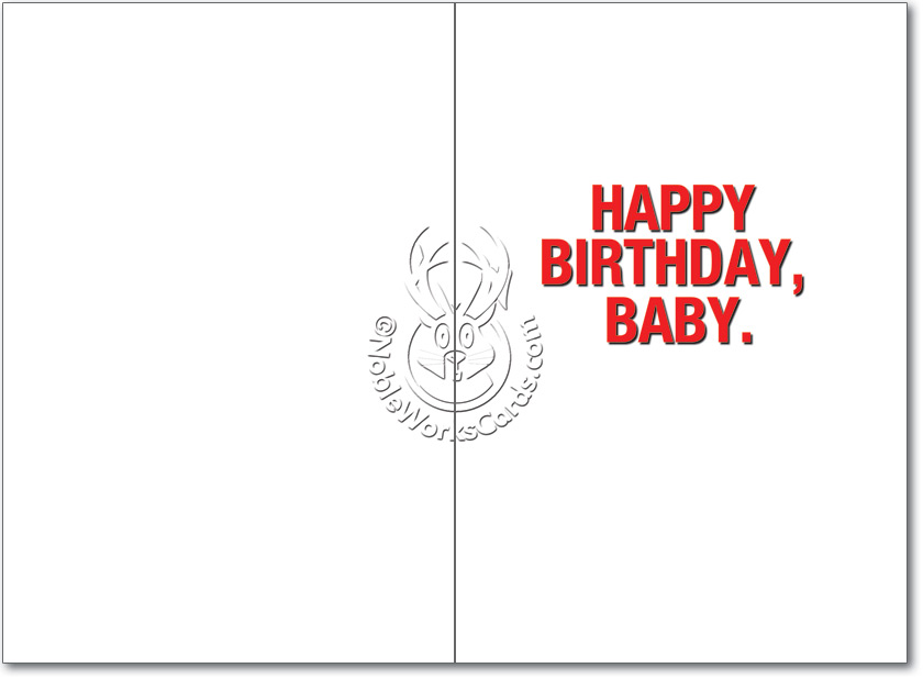 Baby Boomer Birthday Funny Talk Bubbles Happy Birthday Card